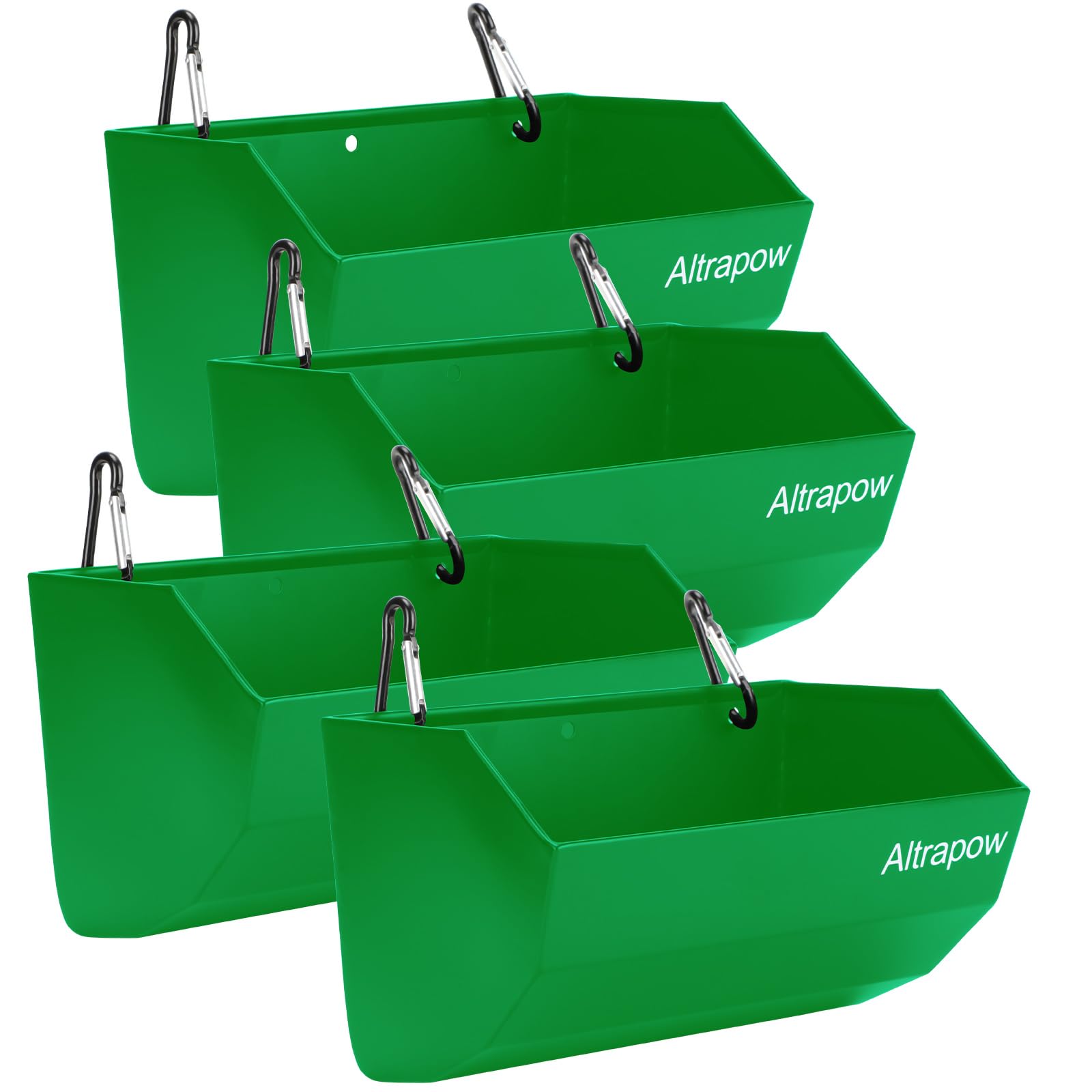 Amazon.com : Altrapow 4.5 Quart Metal Goat Feeder with Clips and Nylon ...