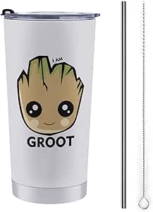 Amazon.co.jp: Coffee Cup, Groot, Mug, Convenience Store Cup, 20.3 fl oz ...