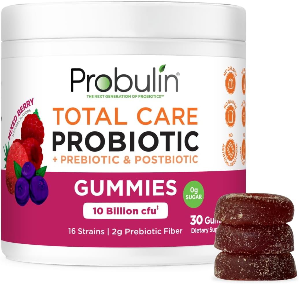 Amazon.com: OLLY Probiotic + Prebiotic Gummy, Digestive Support and Gut Health, 500 Million CFUs ...
