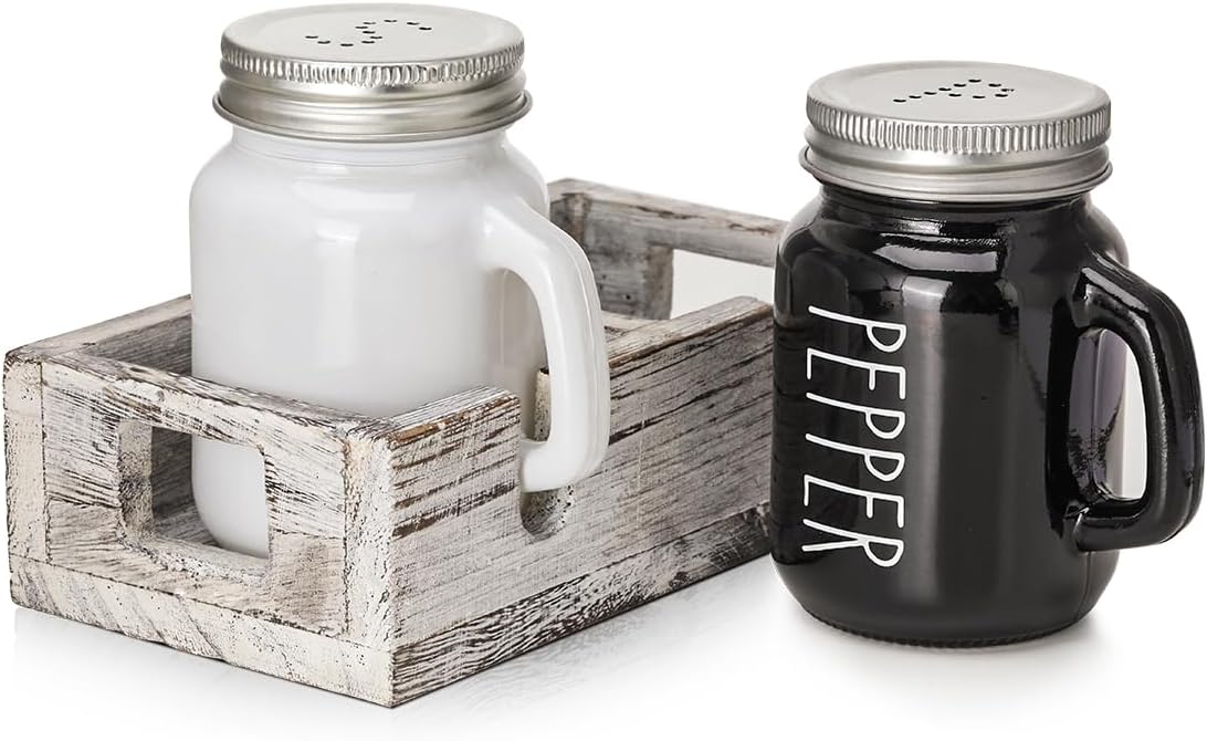 Amazon.com: CTW Home Collection 860403 Galvanized Salt and Pepper Caddy ...