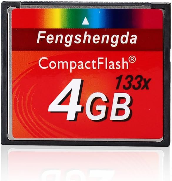 Amazon.com: Original 4GB CompactFlash Memory Card High Speed 133X for ...