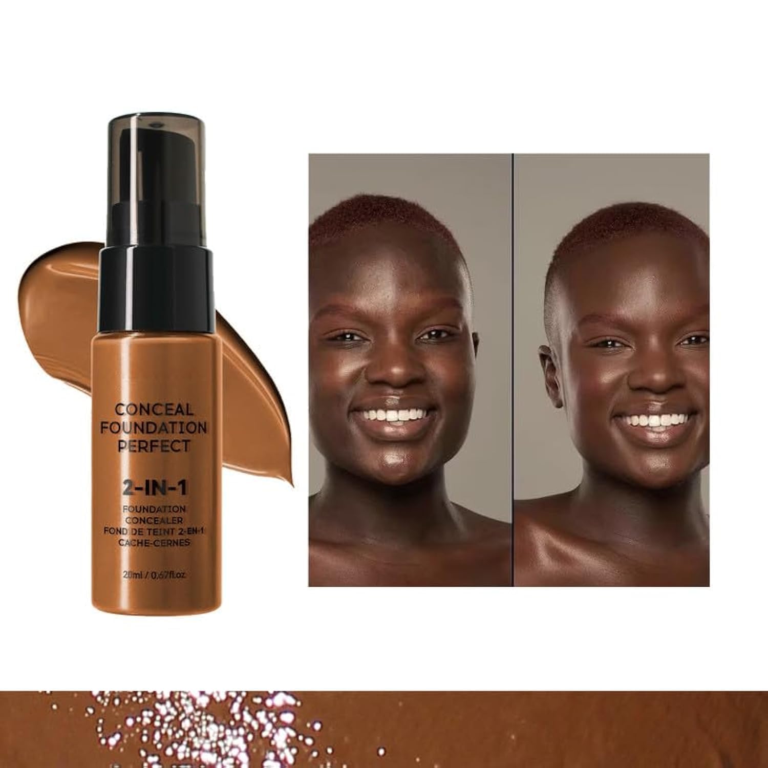 Snapklik.com : DLZZRS Velvet Matte Liquid Foundation, Waterproof ...