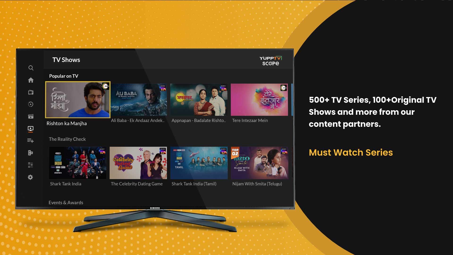 YuppTV Scope - App on Amazon Appstore