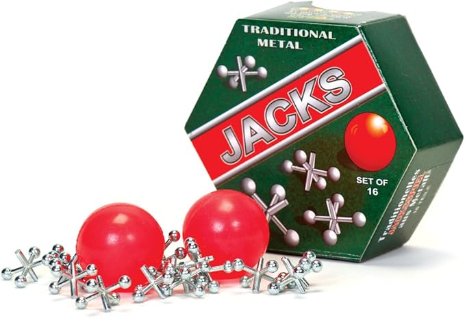 Amazon.com: classic toy play jacks set : Toys & Games