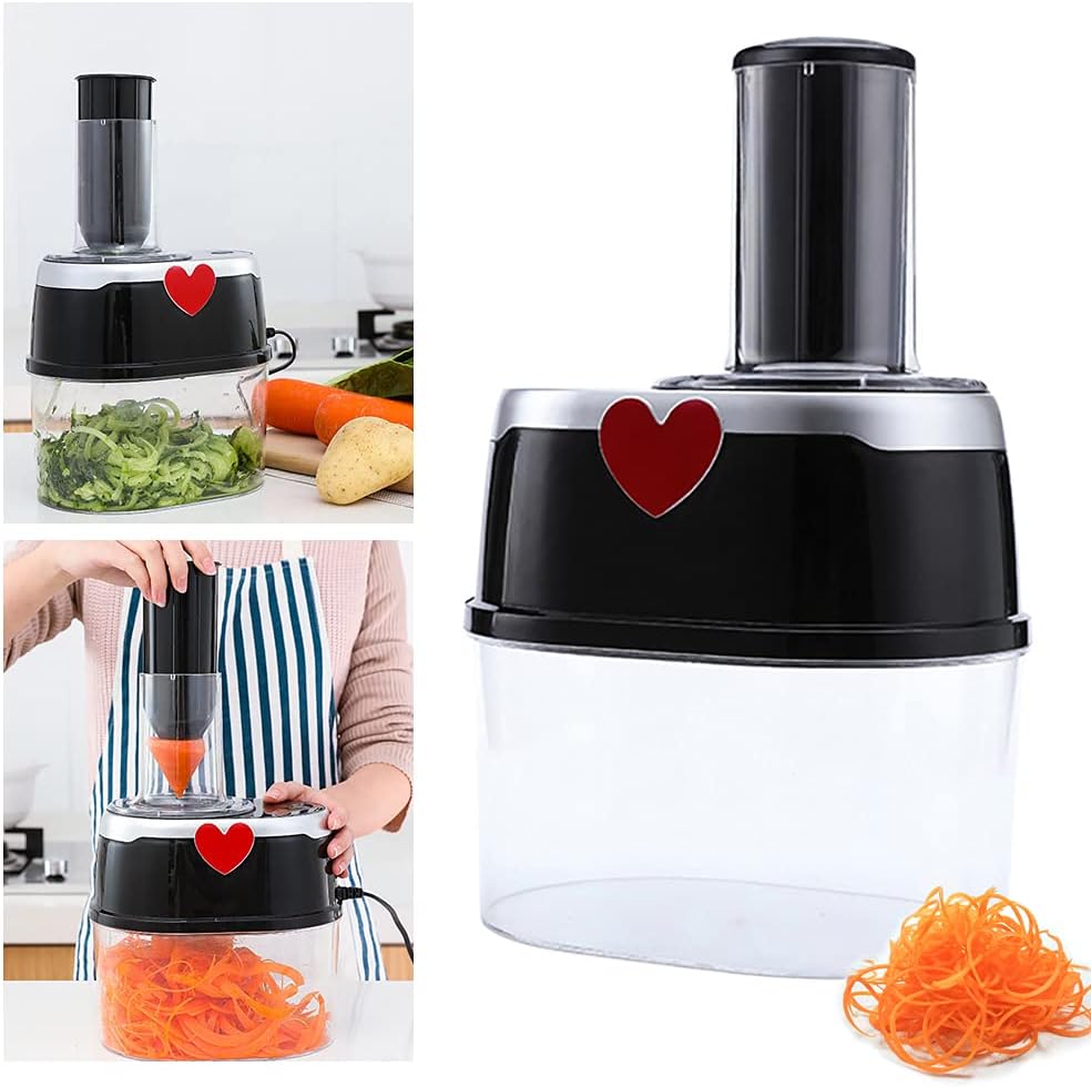 LABIXIAOXIN Cortador de verduras, verduras eléctricas, frutas y ...