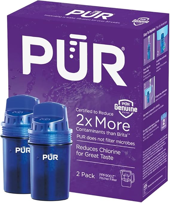 Amazon.com: PUR Water Pitcher & Dispenser Replacement Filter 2-Pack ...