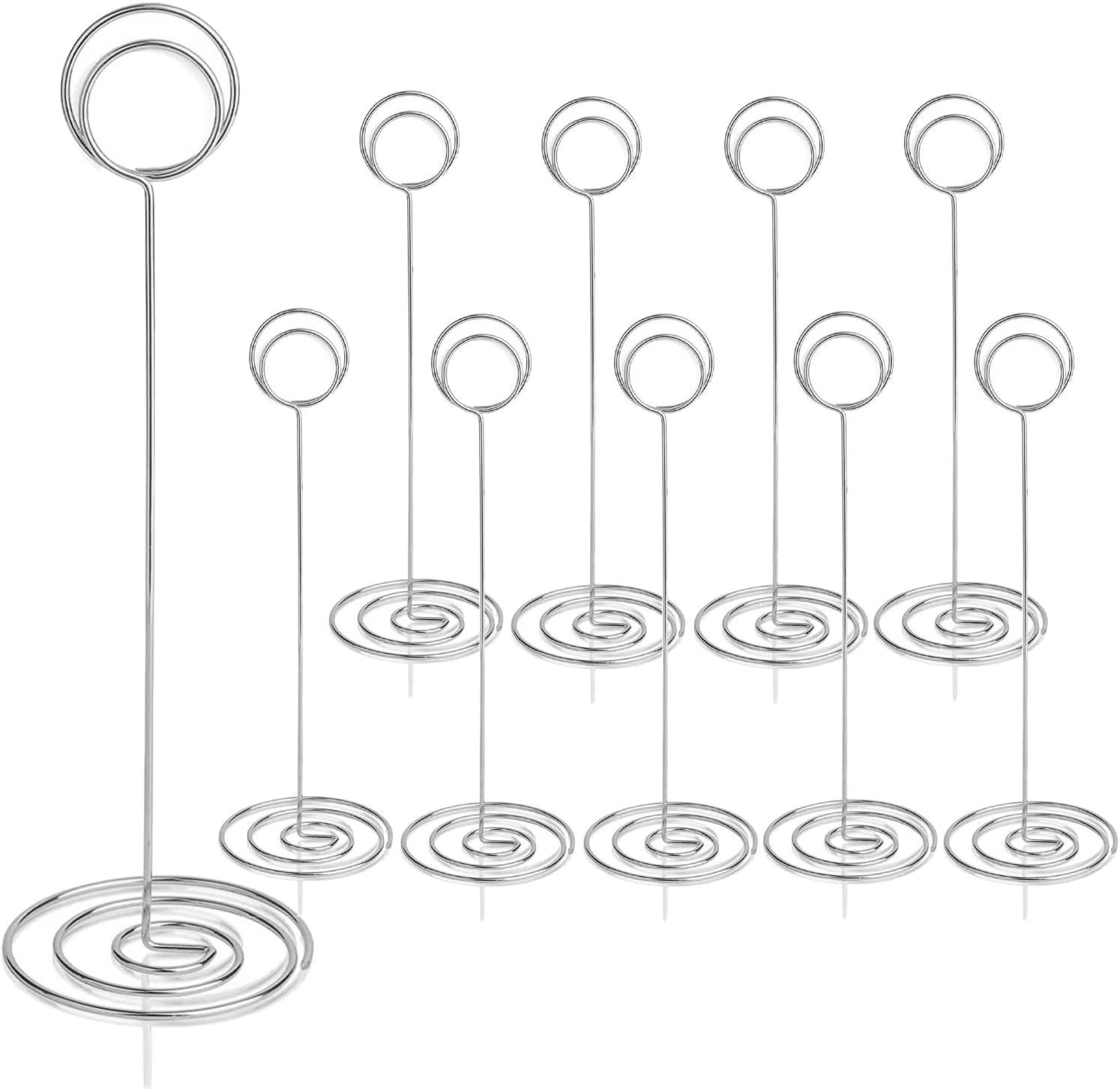 Amazon.com: Table Number Card Holders Place Card Holder, 25 Pack ...