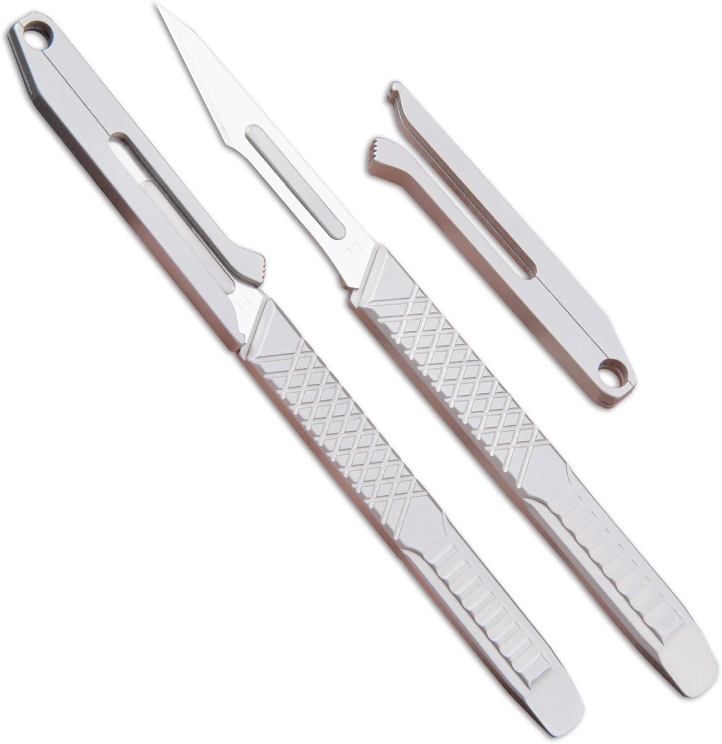 Amazon.com: OLITANS T039 Scalpel knife, 4.65'' Titanium scalpel handle ...