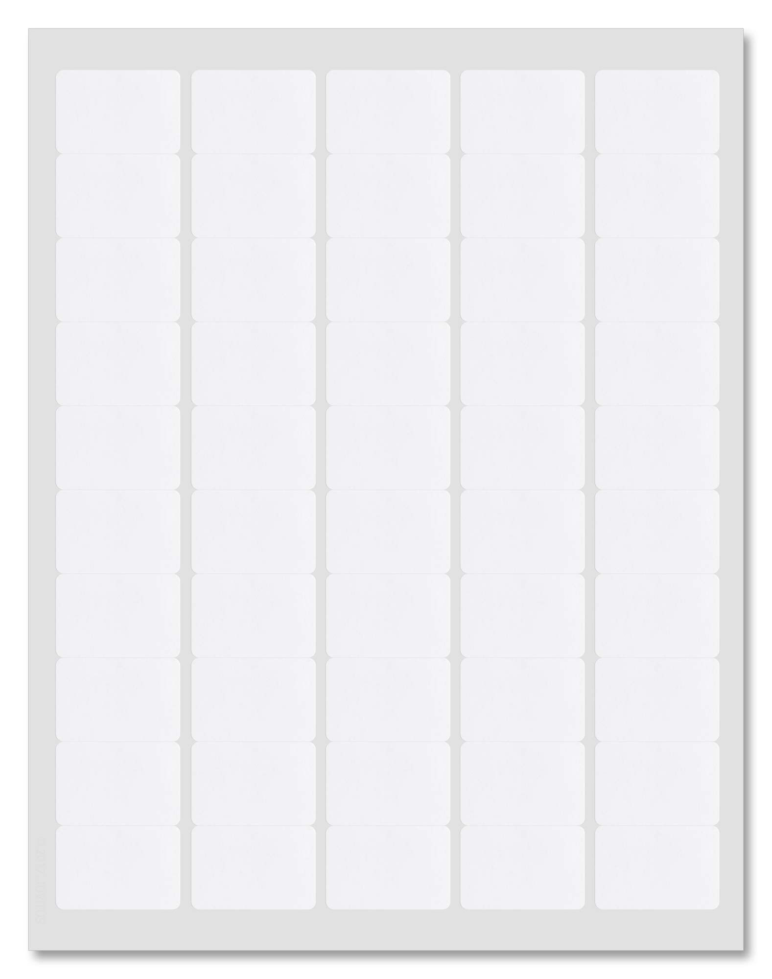 Avery Shipping Labels 40 Printable 8x4 Inch White Matte Box Labels ...