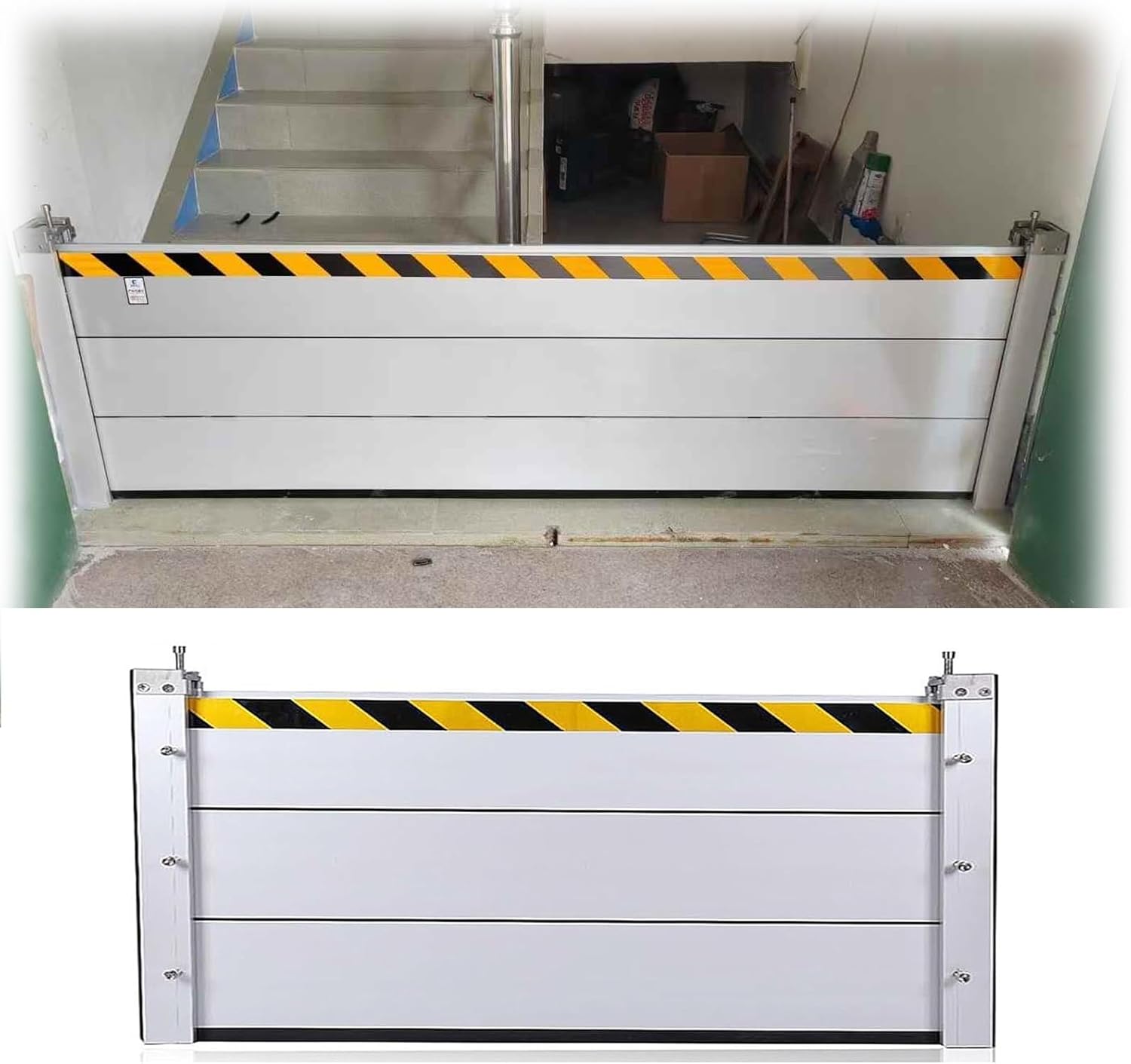 Amazon.com: Flood Barrier Shield Aluminum, Reusable Water Barriers for ...