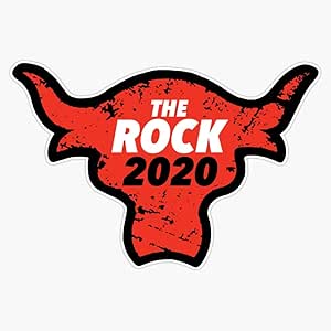 Amazon.com : ROCK 2020, Dwayne "The Rock" Johnson for president 2020 ...