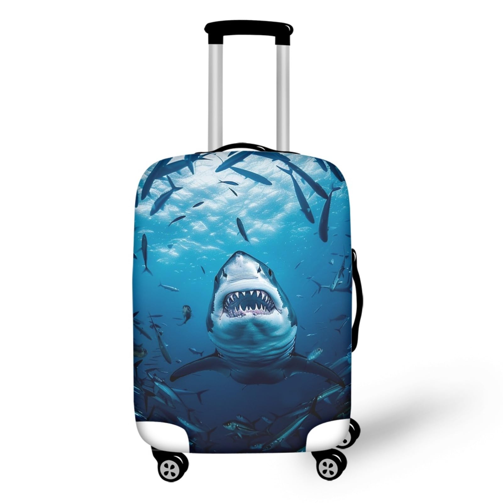 Amazon.com | Dremagia Seadworld Shark Luggage Cover 18-21 Inch High ...