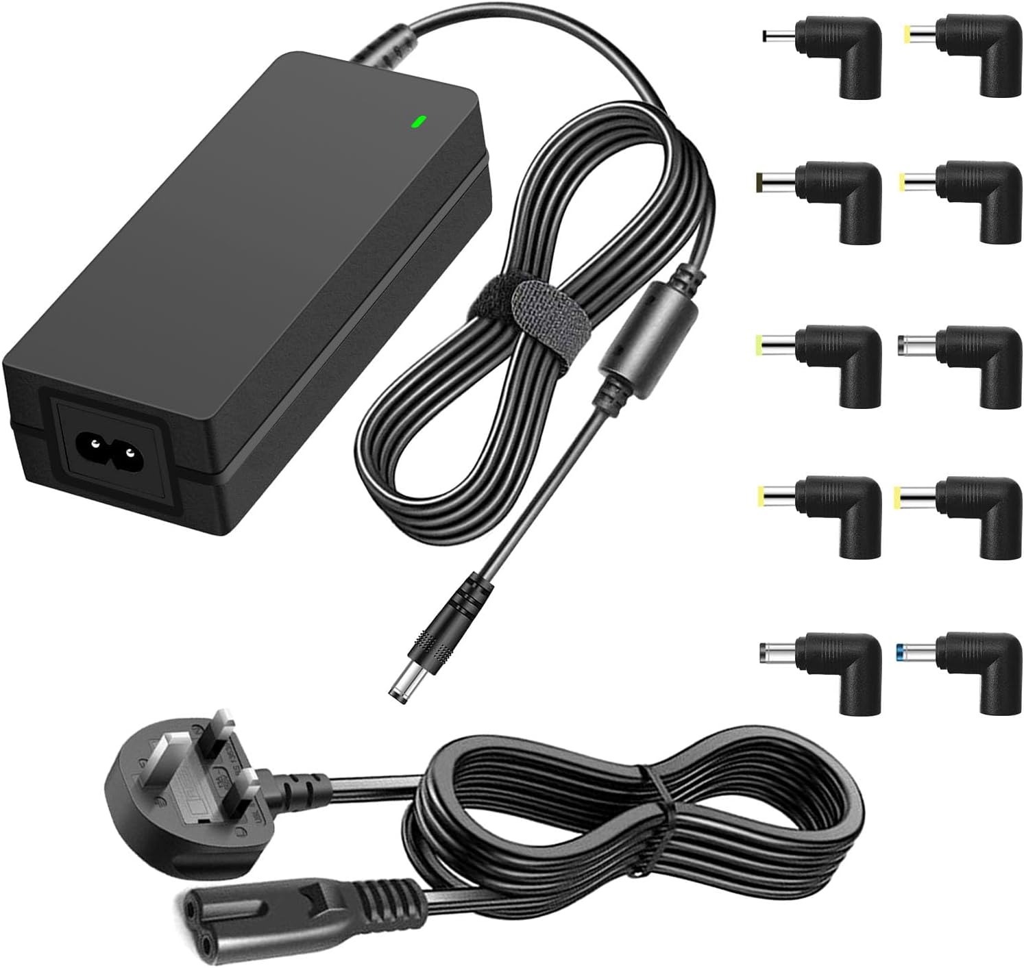 19V 3.42A Power Supply Laptop Charger, 100V-240V AC to DC 19Volt Power ...