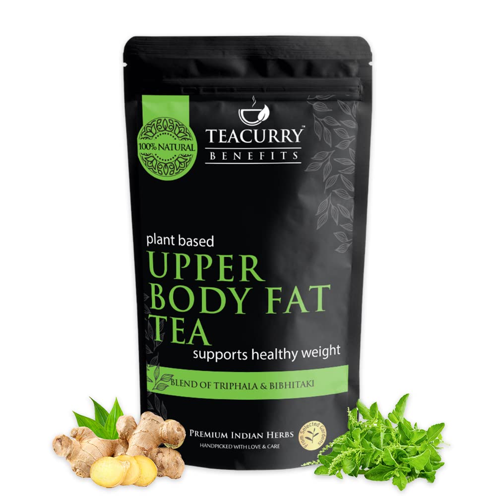 TEACURRY Upper Body Fat Burn Tea (2 Month Pack | 200 Grams) - Helps ...