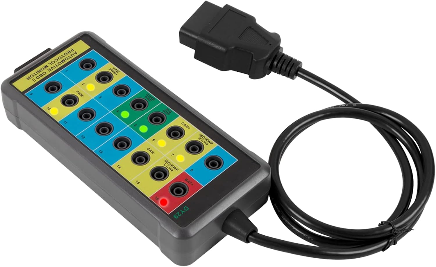 Buy OBD2 Breakout Box OBDII Protocol Detector, Access Scan Tool ...