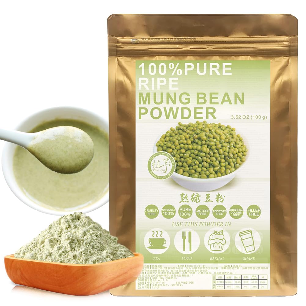 Buy Gift 100% Pure Mung Bean Powder 绿豆粉 Natural Powder, Great Flavor ...