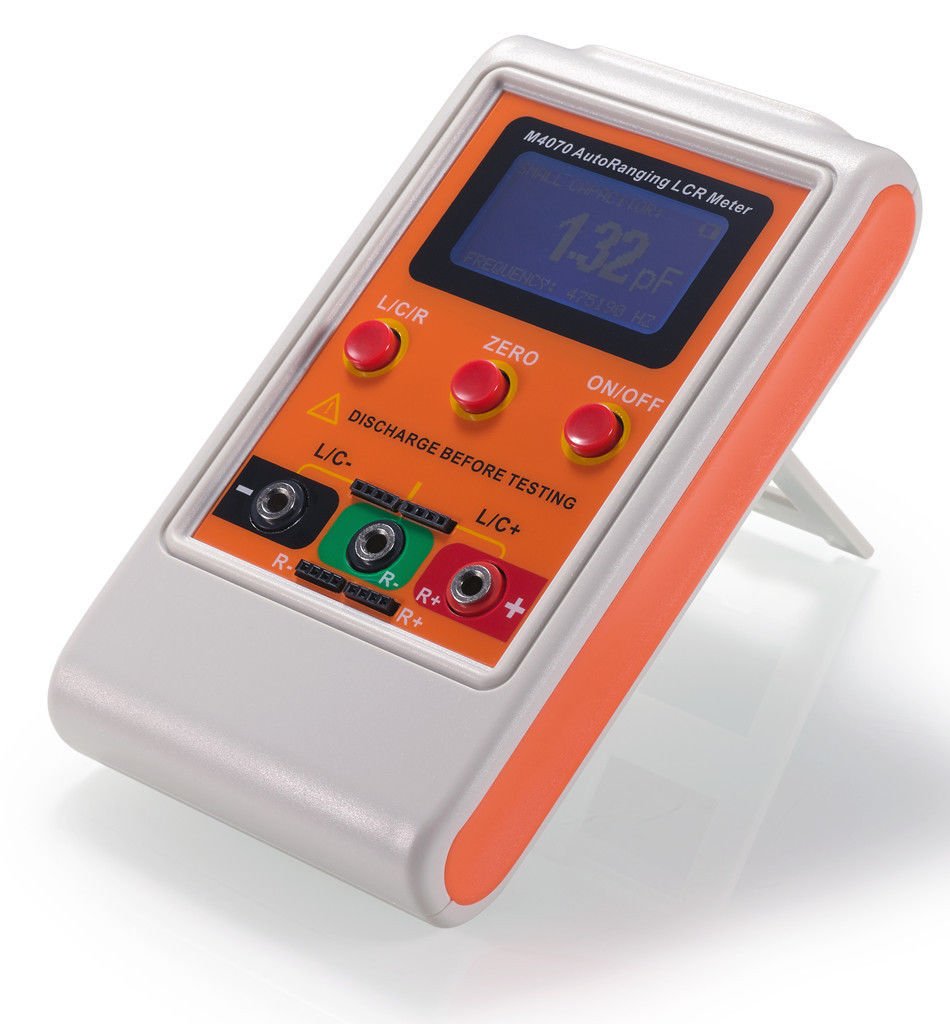Goswot M4070 AutoRanging LCR Meter Up to 100H 100mF 20MR with SMD Clamp ...