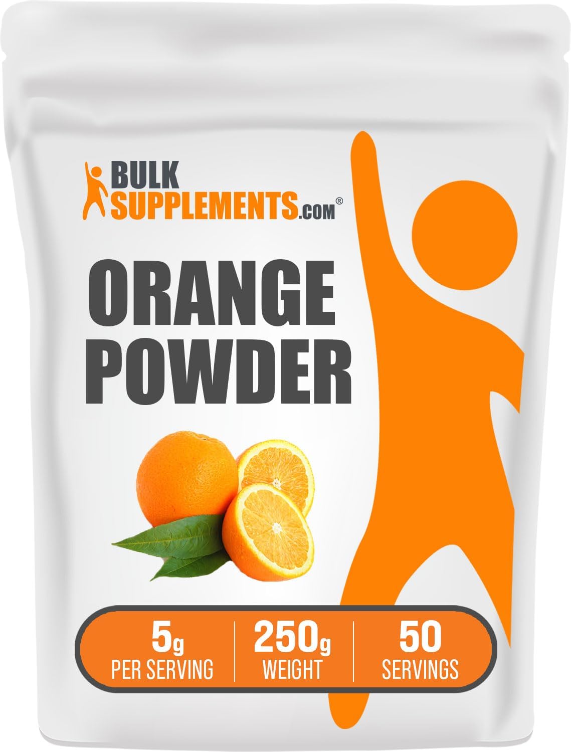 Amazon.com : BulkSupplements.com Orange Powder - Orange Fruit Powder ...