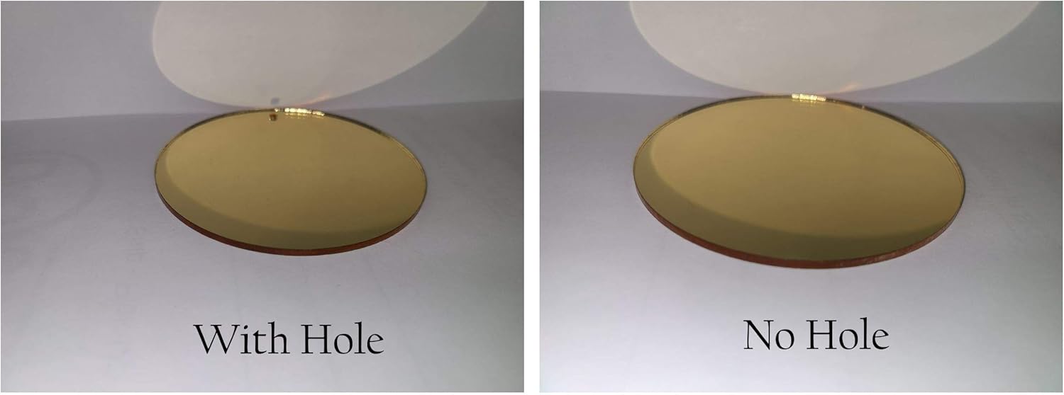 100 Gold Mirror Acrylic Round Discs - DIY Crafts & Australia | Ubuy