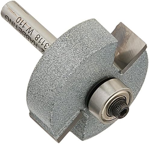 Vermont American 23161 1/2-by-1-Inch Straight Router Bit, 1/2-Inch Top ...