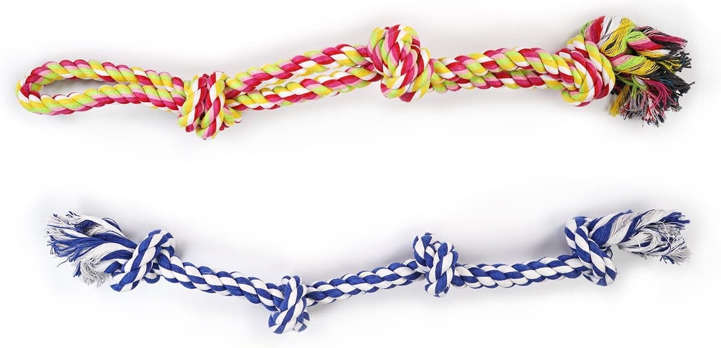 Dog Rope Toys Dog Grinding Teeth Nearly Indestructible Dog Toys, Rope ...