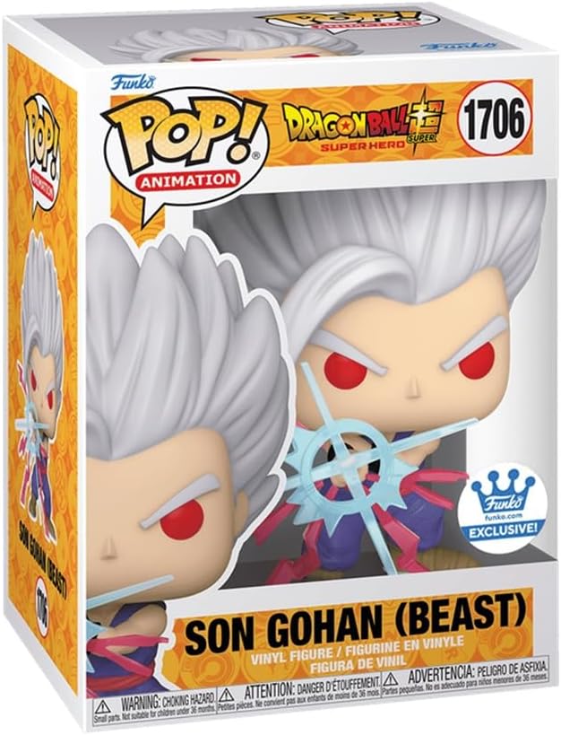 Amazon.com: Funko Pop Son Gohan (Beast) Special Edition 1706 : Toys & Games