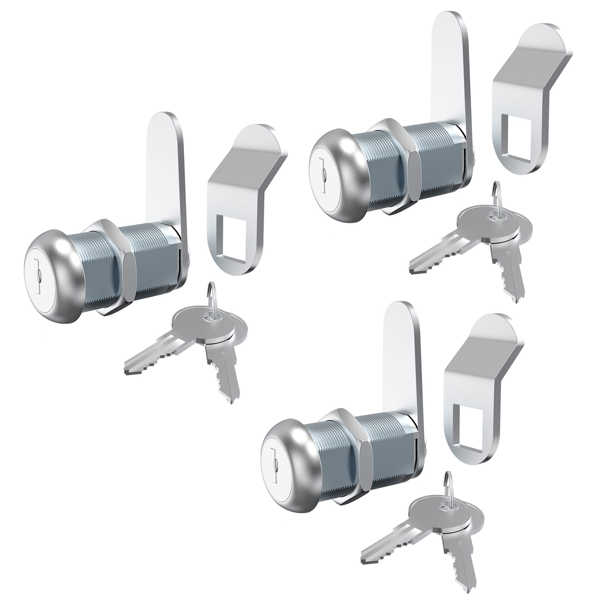 Snapklik.com : Hecfu 3 Pcs Tool Box Lock