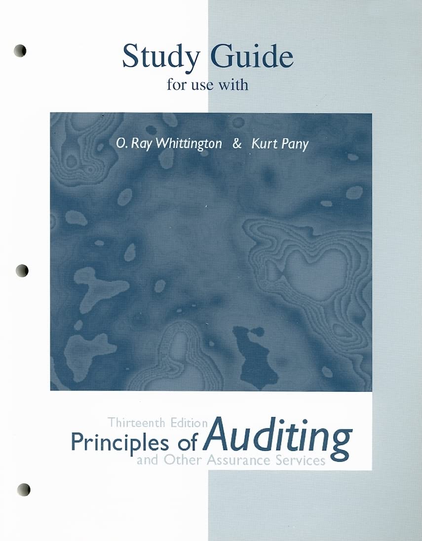 Buy Principles of Auditing and Other Assurance Services Book Online at ...
