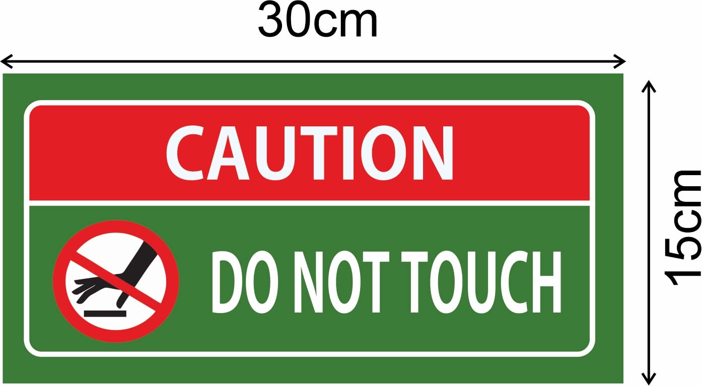 Do Not Touch Signboard Hot Surface Do Not Touch Sign | Hygiene