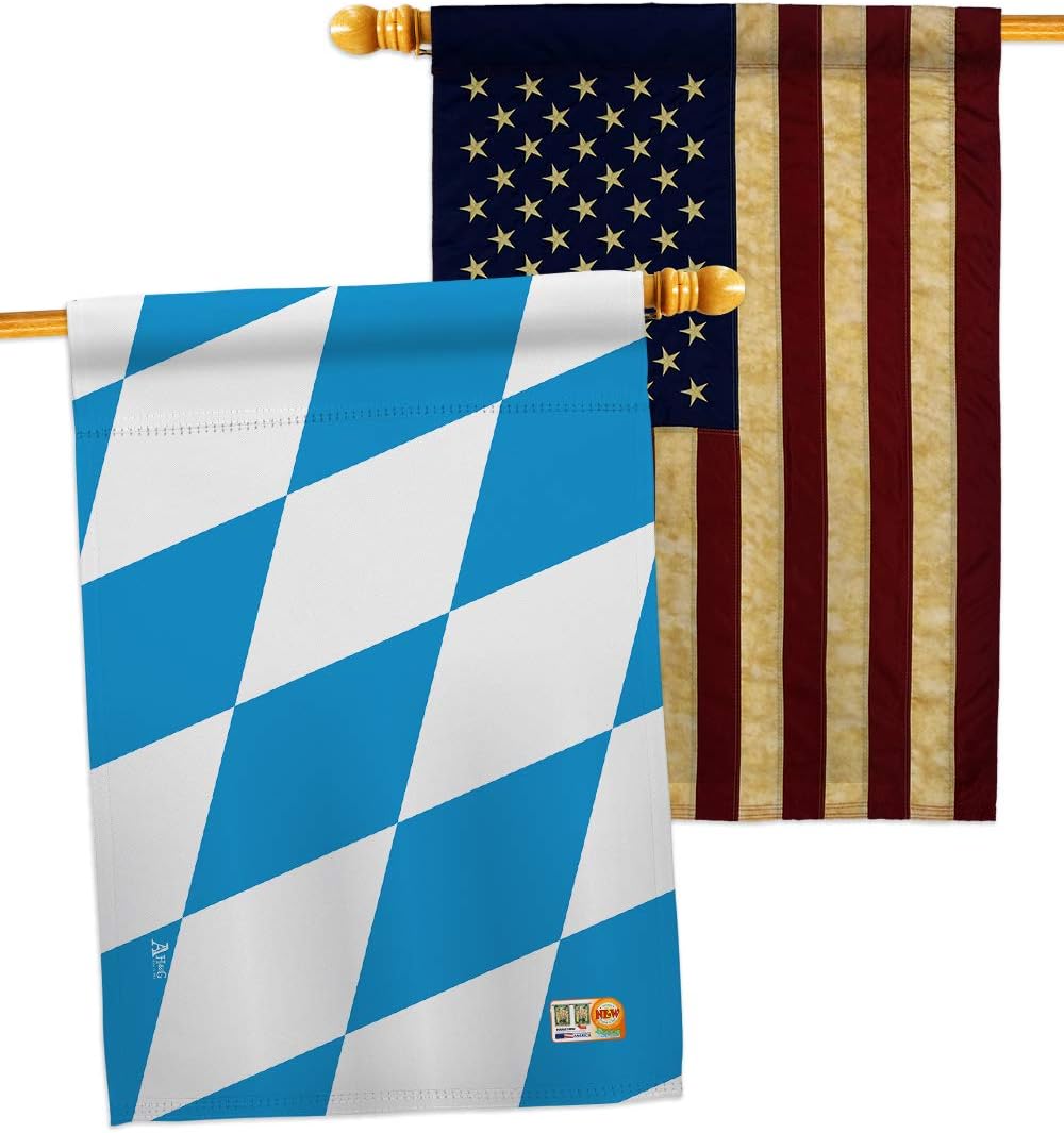 Amazon.com: Americana Home & Garden HP140025-BOAA Bavaria Flags of The ...