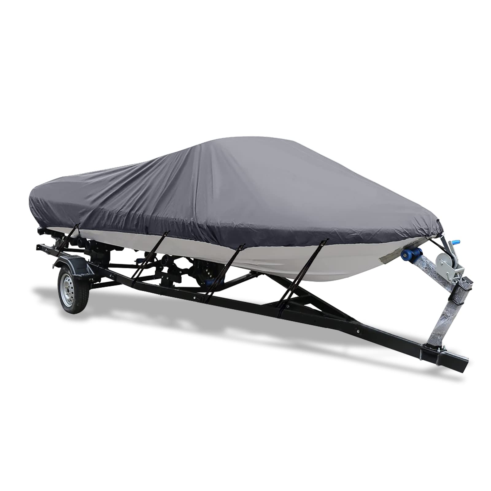 Amazon.com: Comcaver Trailerable Boat Covers, Double-sided Waterproof ...