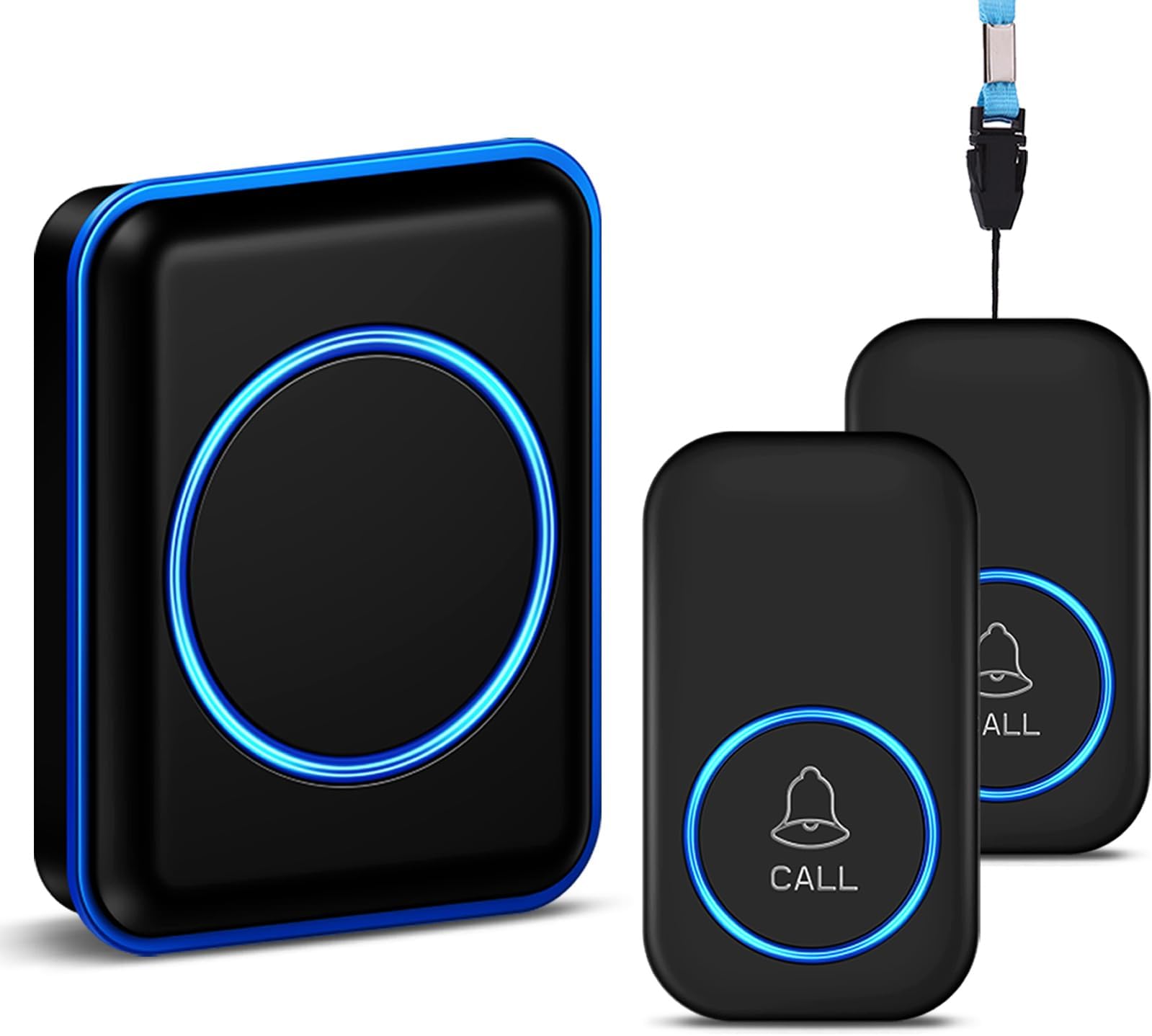 Amazon.com: OFFNOVA Caregiver Pager, Wireless Call Button System for ...