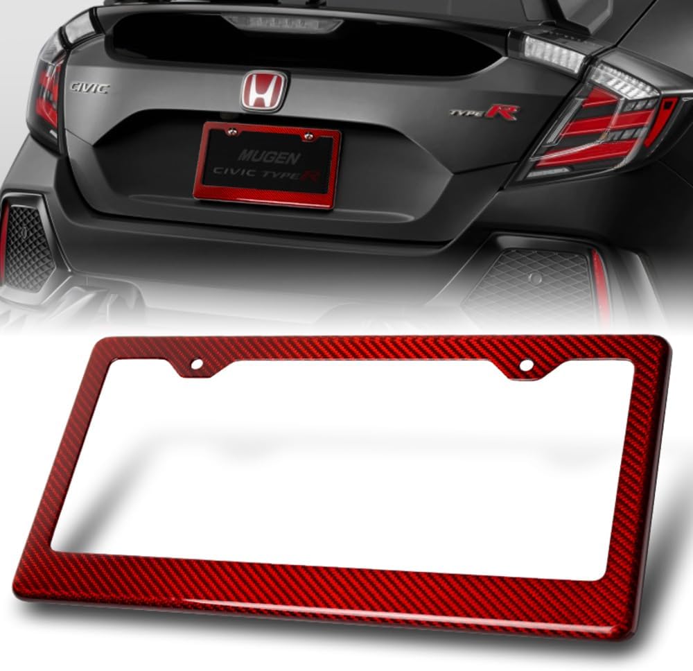 Amazon.com: W-POWER, Real Carbon Fiber Universal Auto Parts Accessories ...