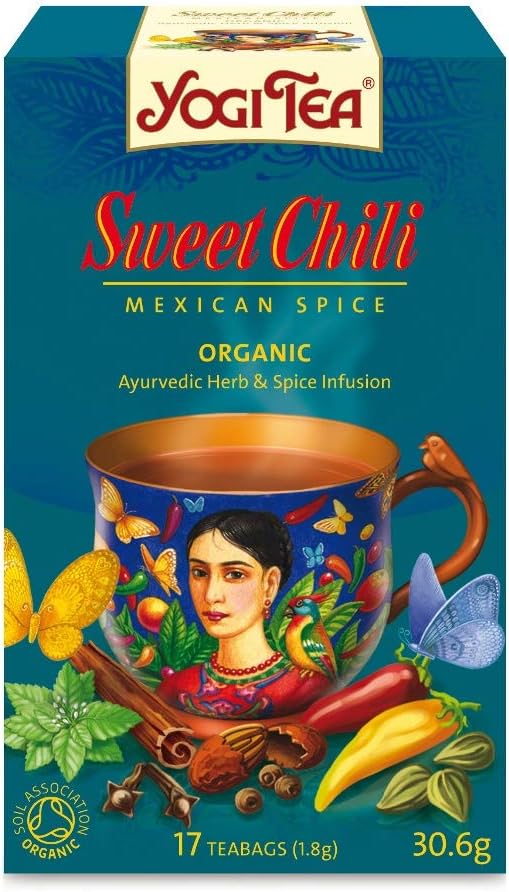 Amazon.com : Yogi Tea - Sweet Chili Mexican Spice - 30.6g : Herbal Teas ...