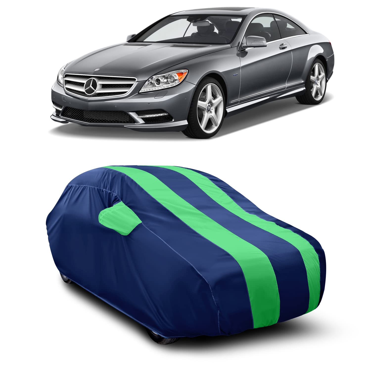 AOSIS® UV Rays Protector & Dust Proof Car Body Cover Thick Polyster ...