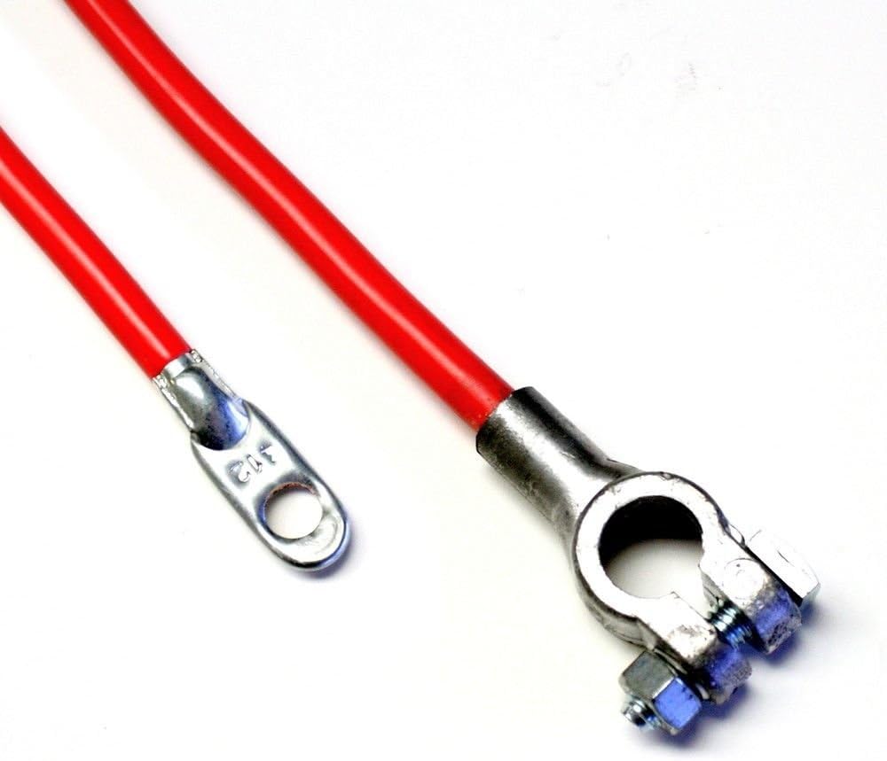 Amazon.com: Deka Top Post Battery Cable - 48", 6 Gauge, red, Single ...