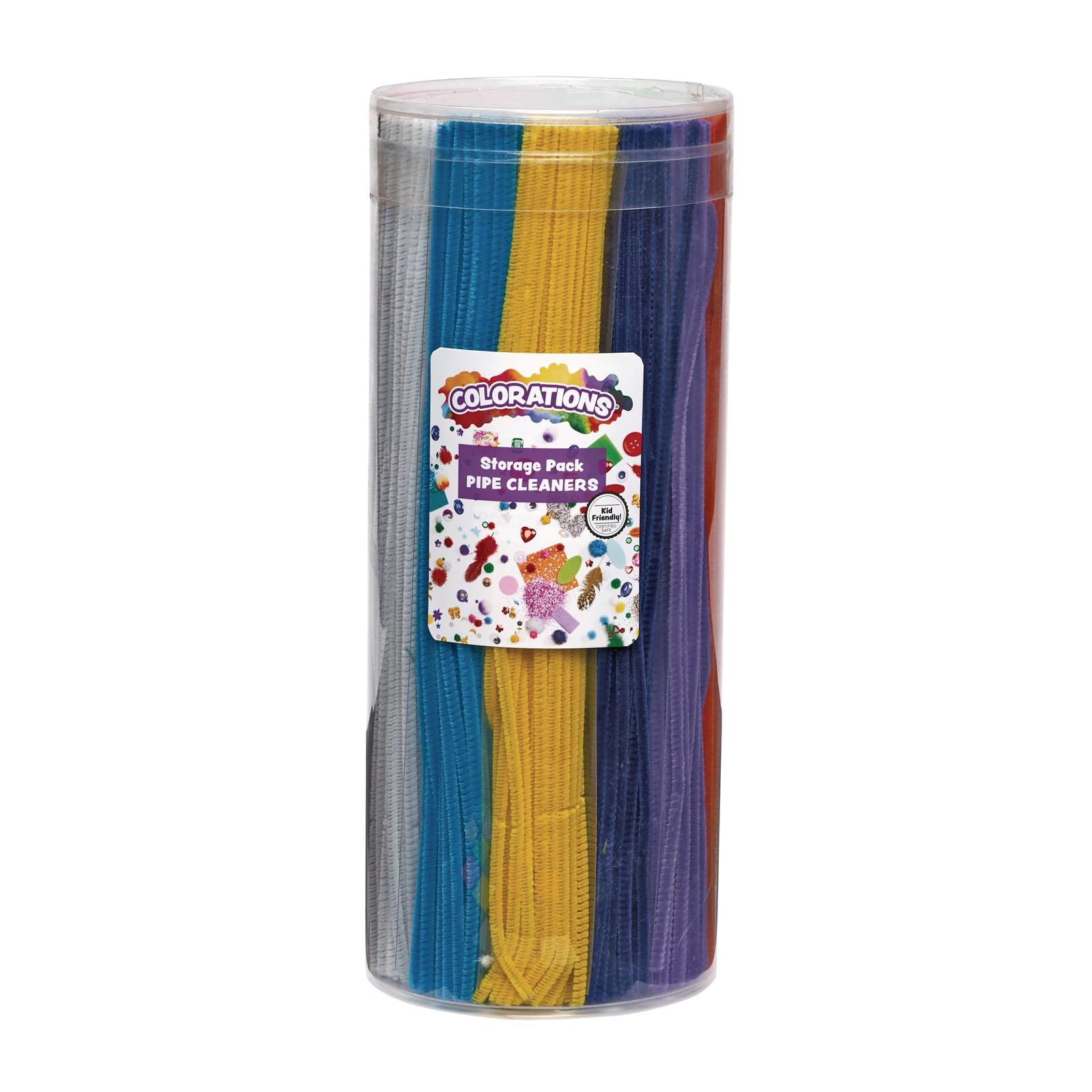 Amazon.com: Colorations Colored Pipe Cleaners Multi-Pack, Includes 50 ...