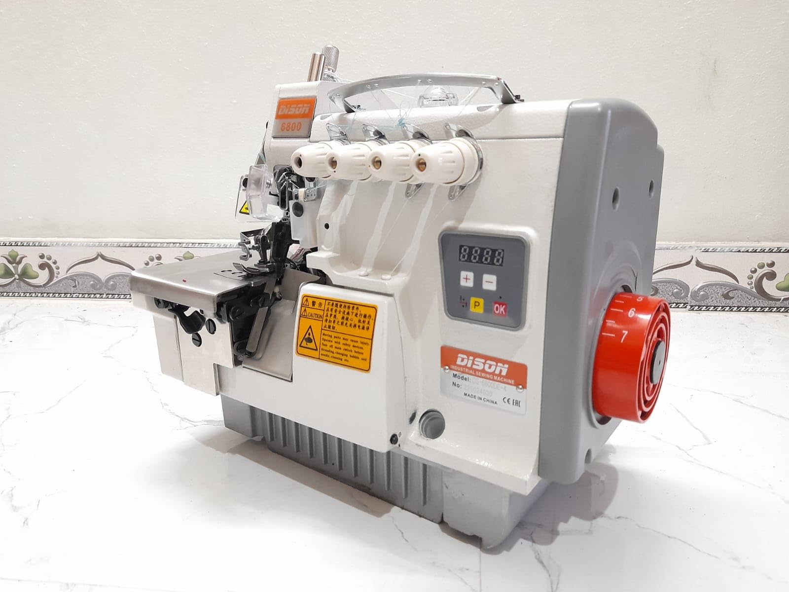 Super high speed 4 thread overlock stitch machine MODEL: DS-6800DE-4 ...