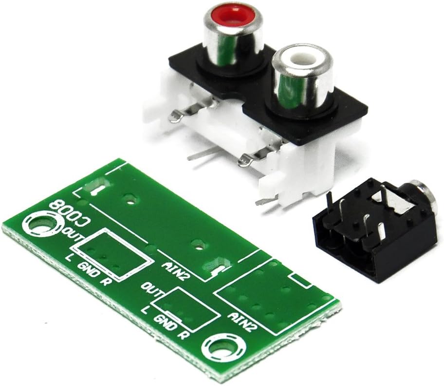 Amazon.com: Gikfun DIY Amplifier Audio Input Adaptor Board Module Kit ...