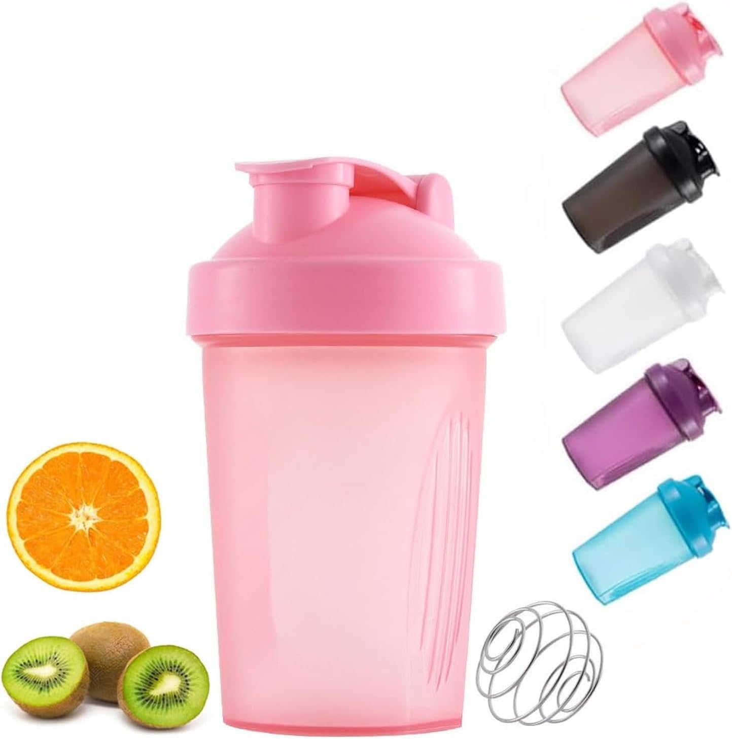 Smartshake Slim Protein Shaker Bottle With Storage 400ml to 500ml ...