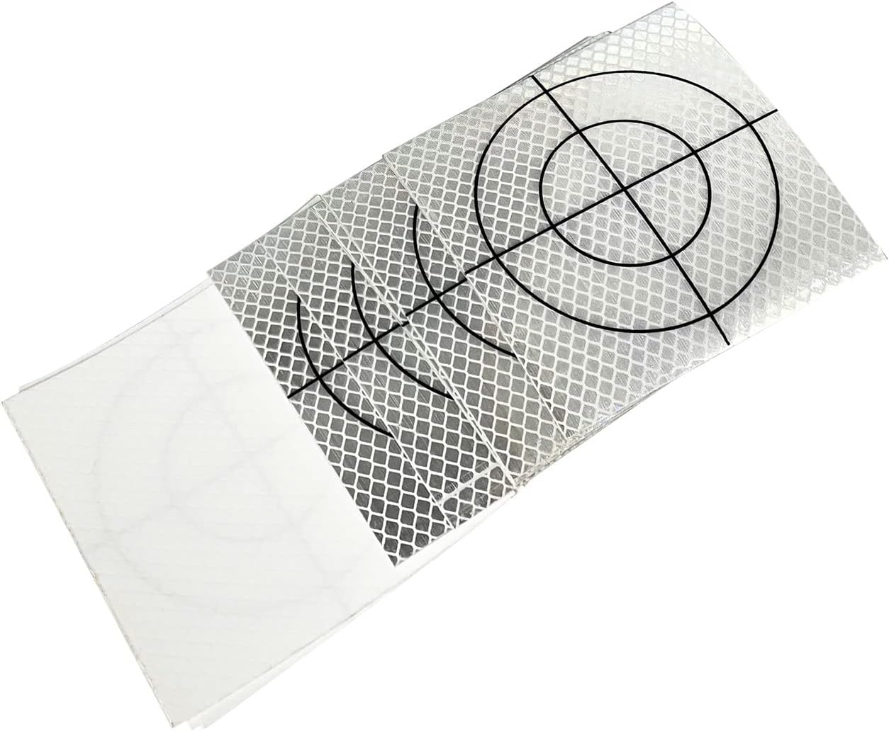Amazon.com : 20Pcs 100X100MM White Reflector Sheet Compatible for ...