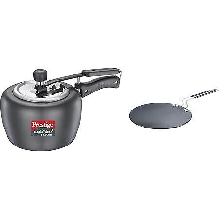 Prestige Svachh, 20263, 3 L, Apple Duo Hard Anodised, with Deep Lid for ...