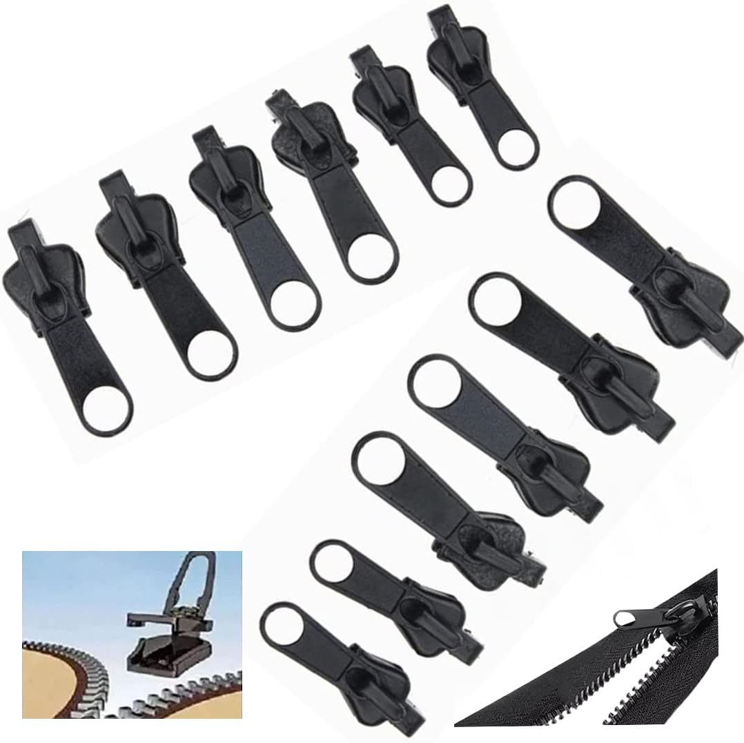 Amazon.com: 12PCS Fix-Zip-Puller, Fix-Zipper-Removable Rescue ...
