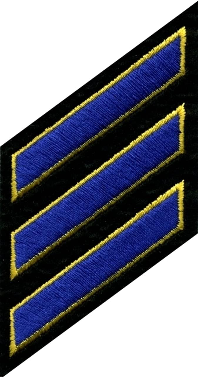 Amazon.com: Uniform Service Hash Marks HASHMARKS CHP Royal Edged W/Gold ...