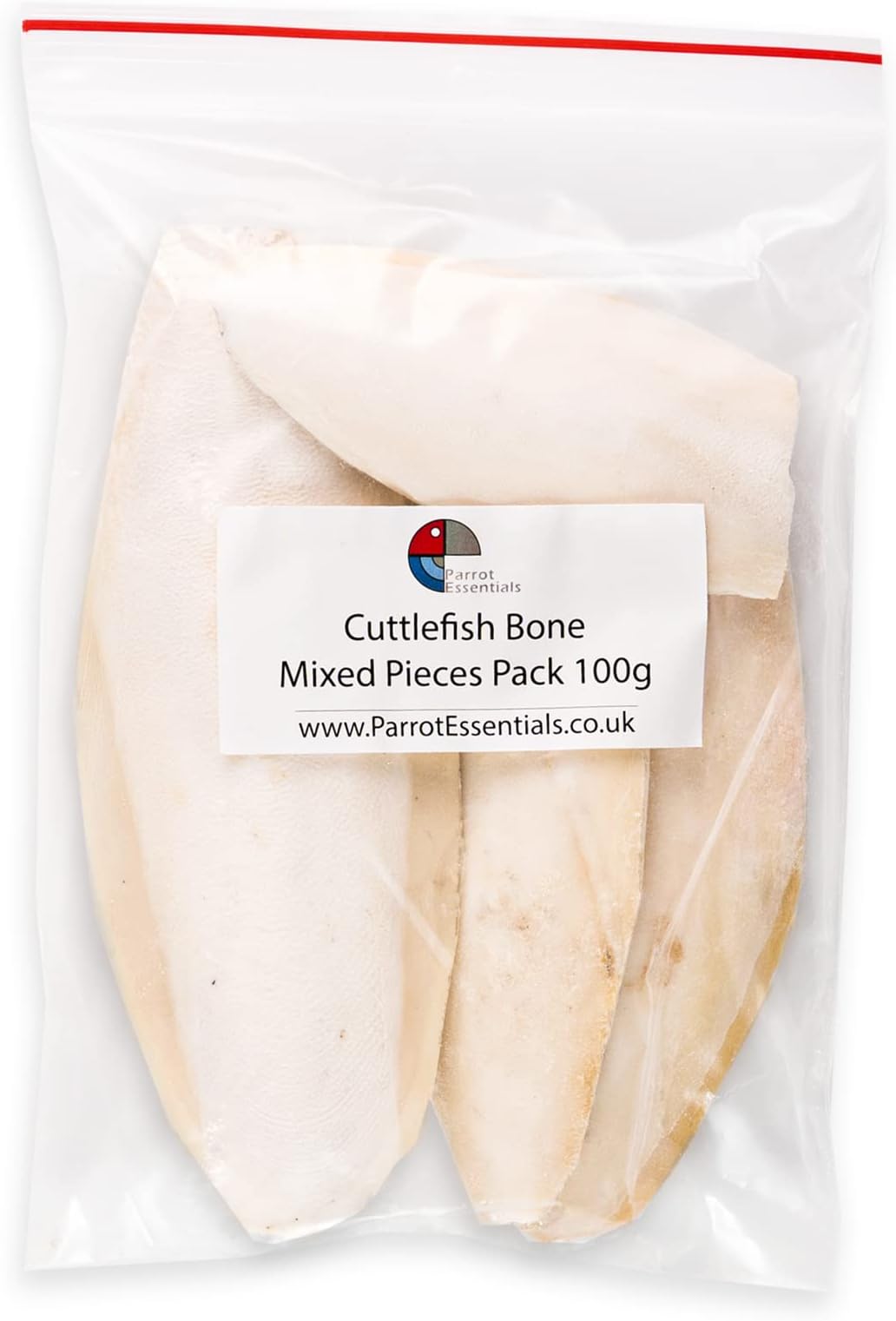 PARROT ESSENTIALS Cuttlefish Bones for Birds 100g Pack – Broken Cuttle ...