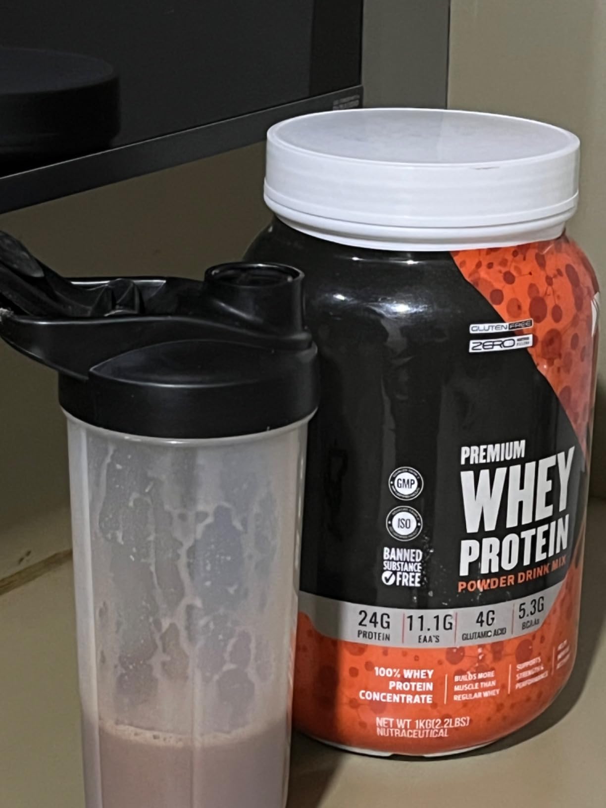 REPS NUTRITION Whey Protein Isolate & Concentrate Blend For Muscle ...