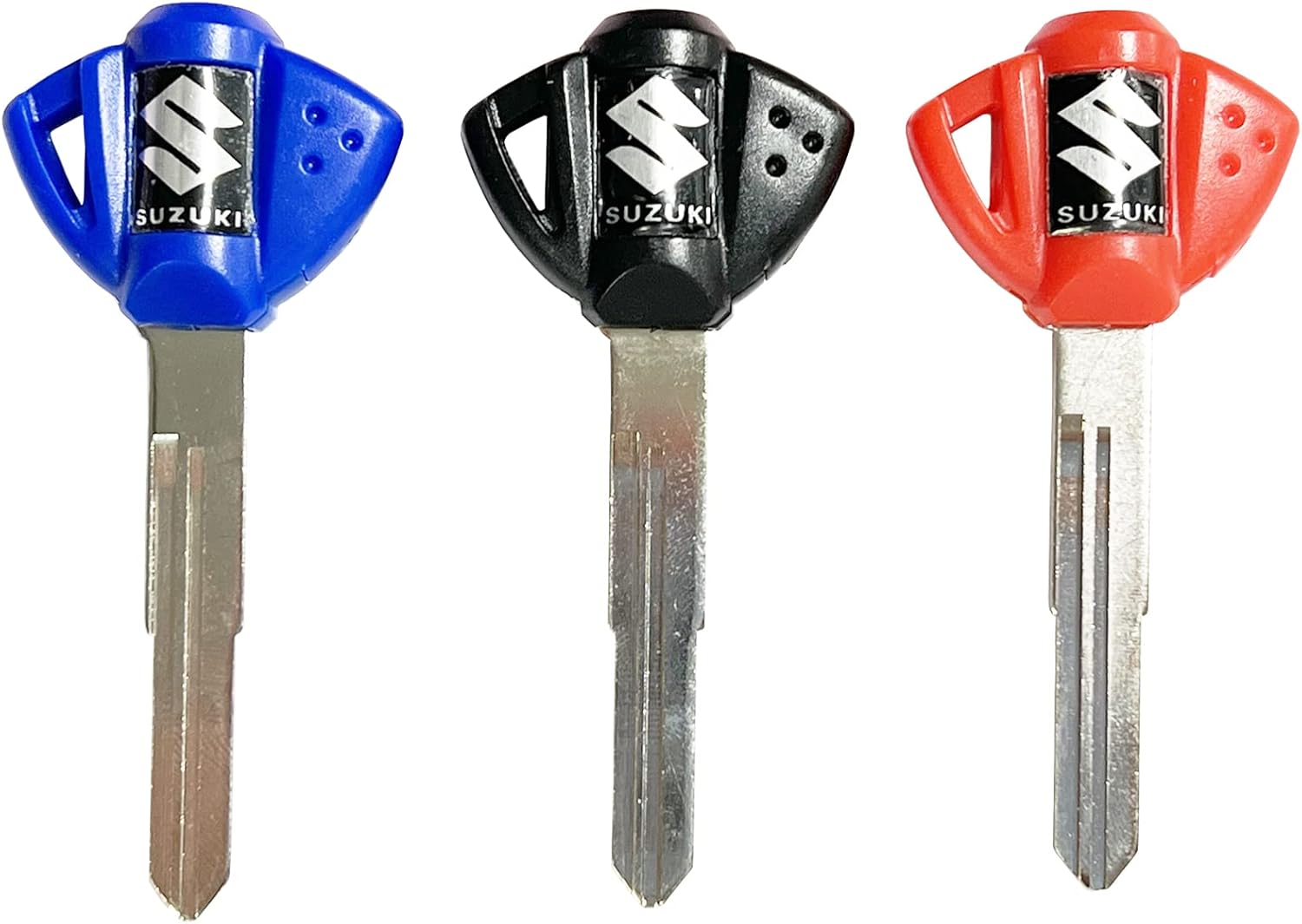 Amazon.com: AsianiCandy Motorcycle Blank Key Compatible with Suzuki GSX ...