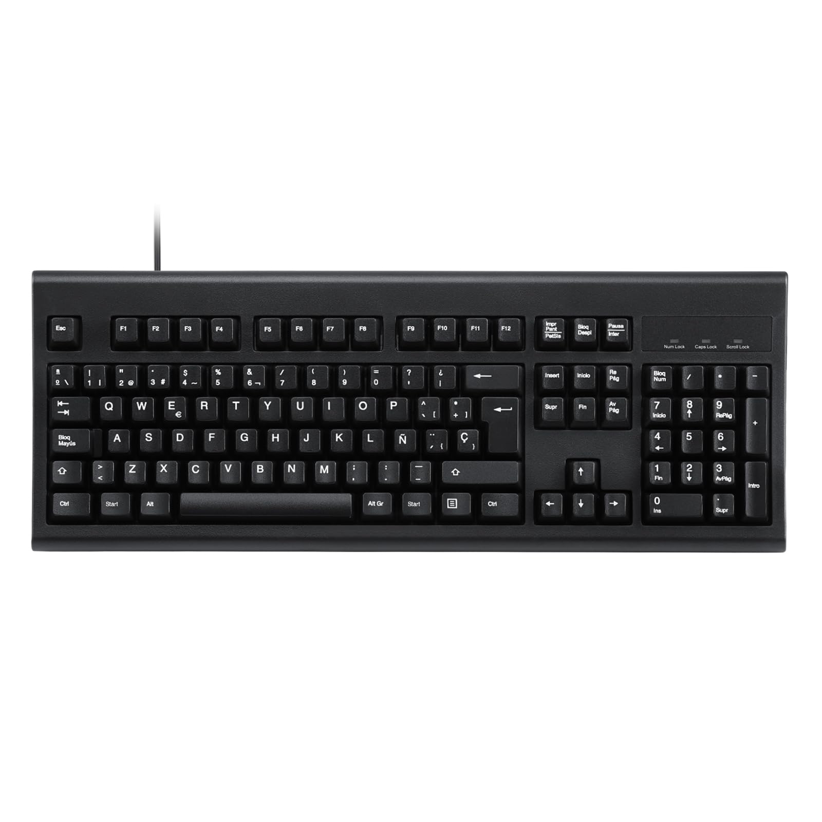 Amazon.com: Perixx PERIBOARD-106B ES Teclado USB Español - Alto ...