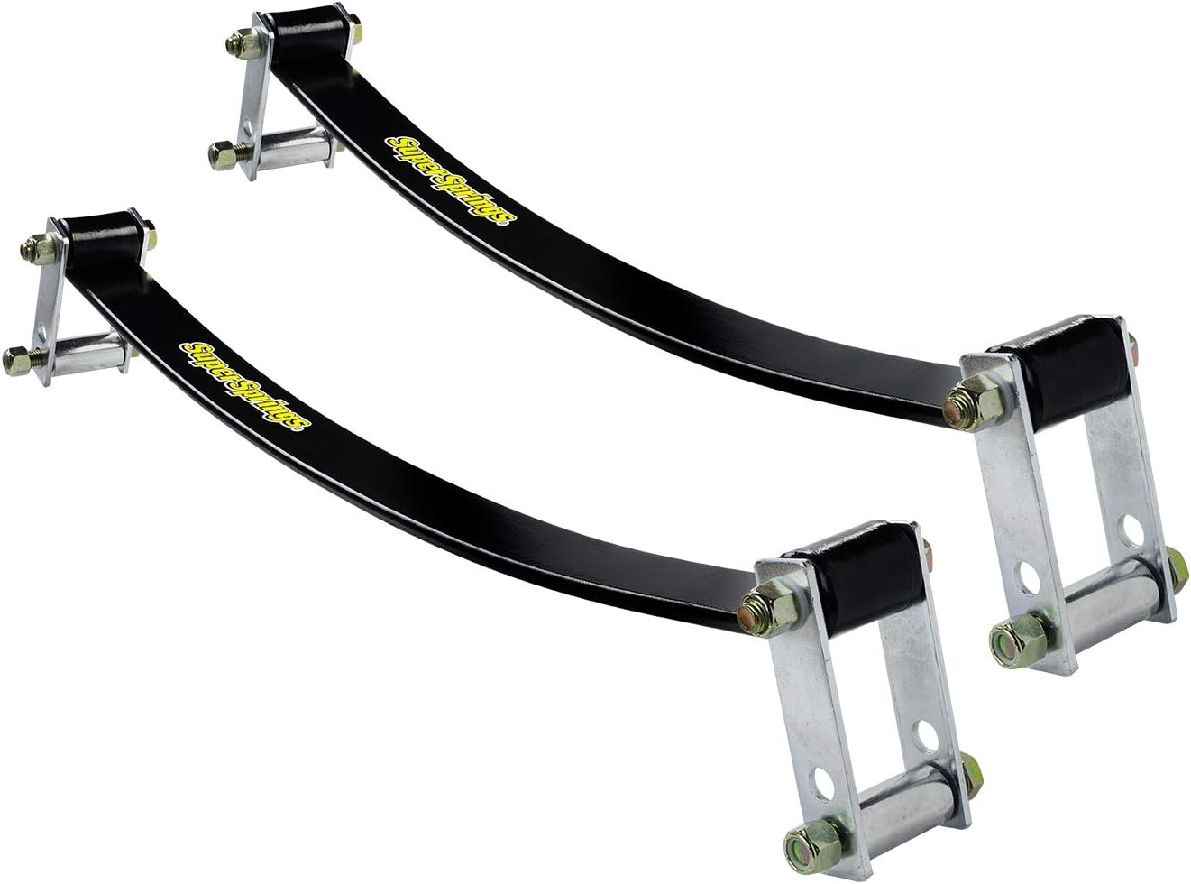 Self-adjusting leaf spring stabilizer enhances vehicle support