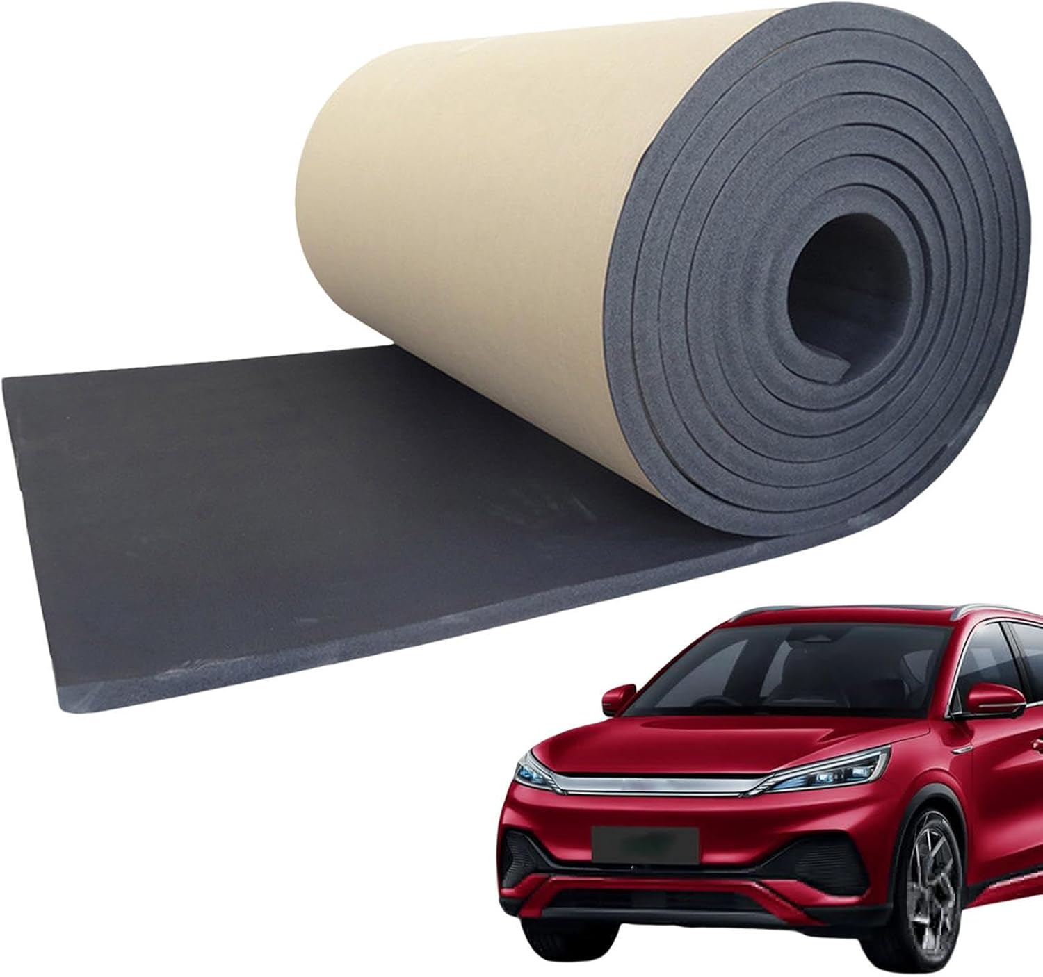 Sound Deadening Foam Mat,Fireproof Acoustic Dampening Foam Pad for ...